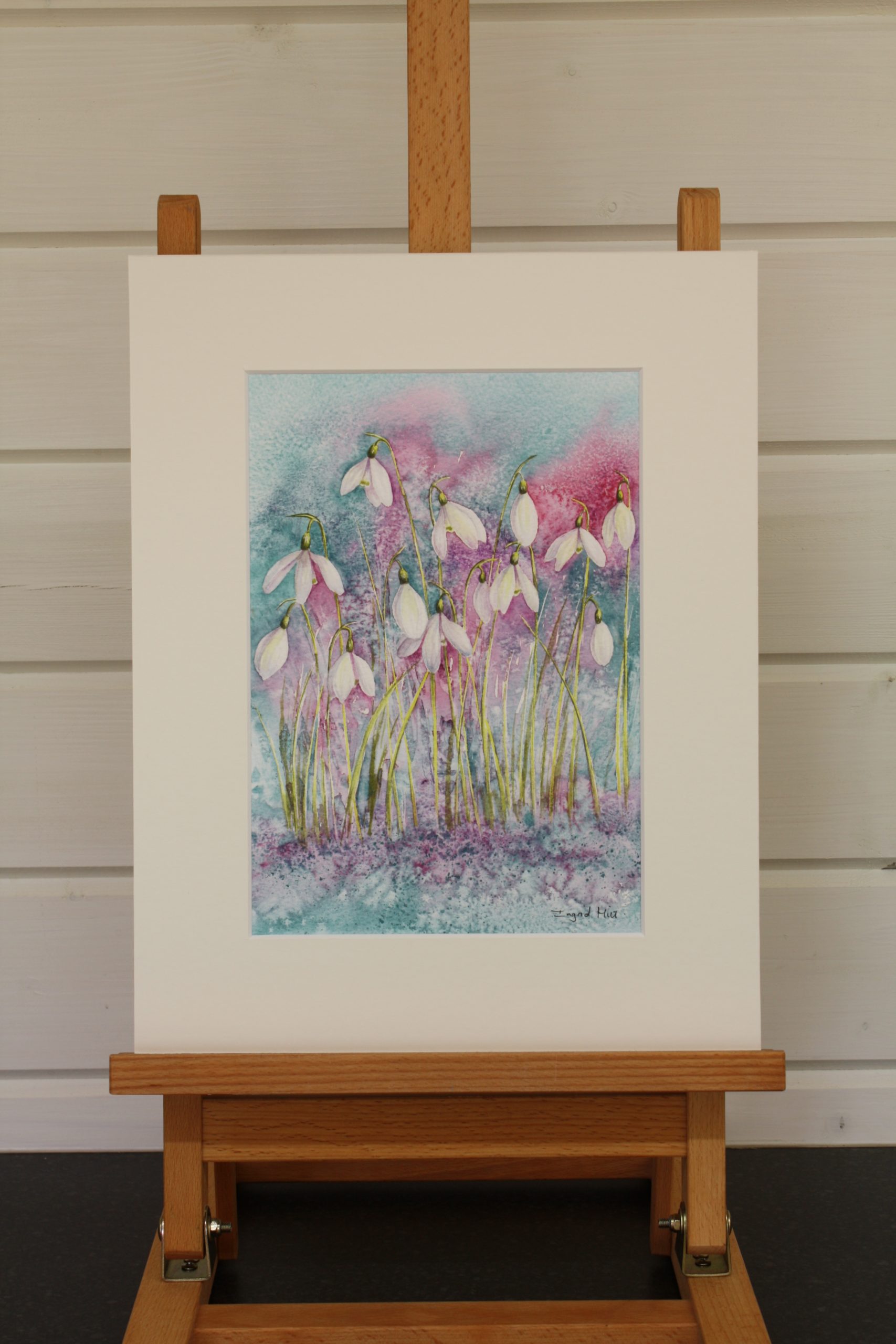 Snowdrops - Ingrid Hill Art