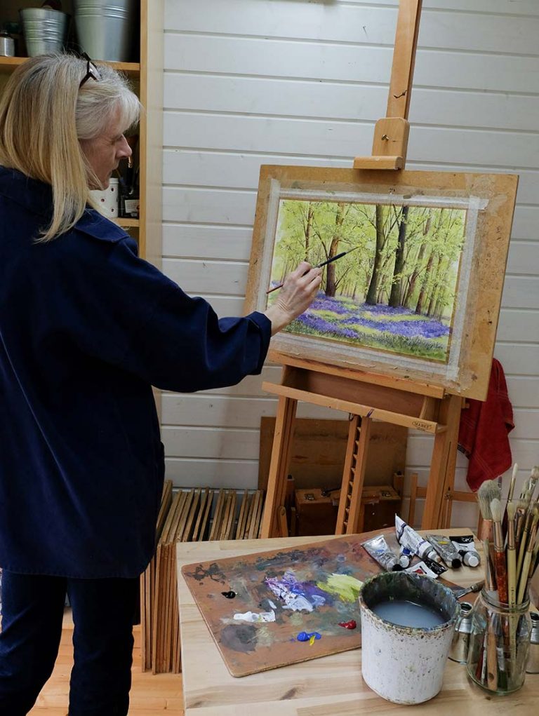 Demonstrations - Ingrid Hill Art