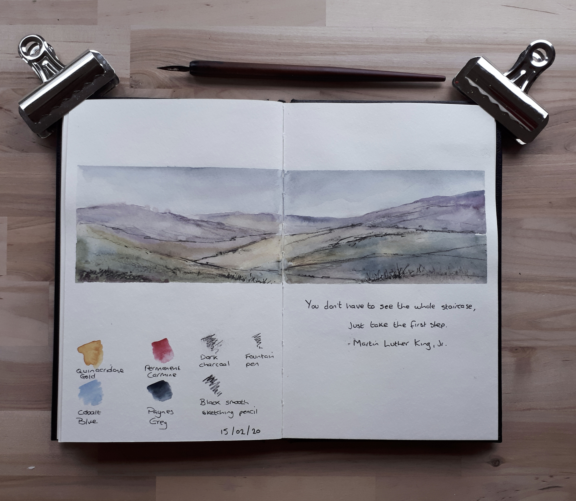 Stillman & Birn Delta Sketchbook Review - Ingrid Hill Art