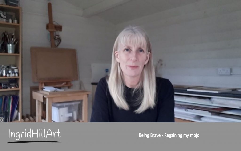 Being Brave - Ingrid Hill Art