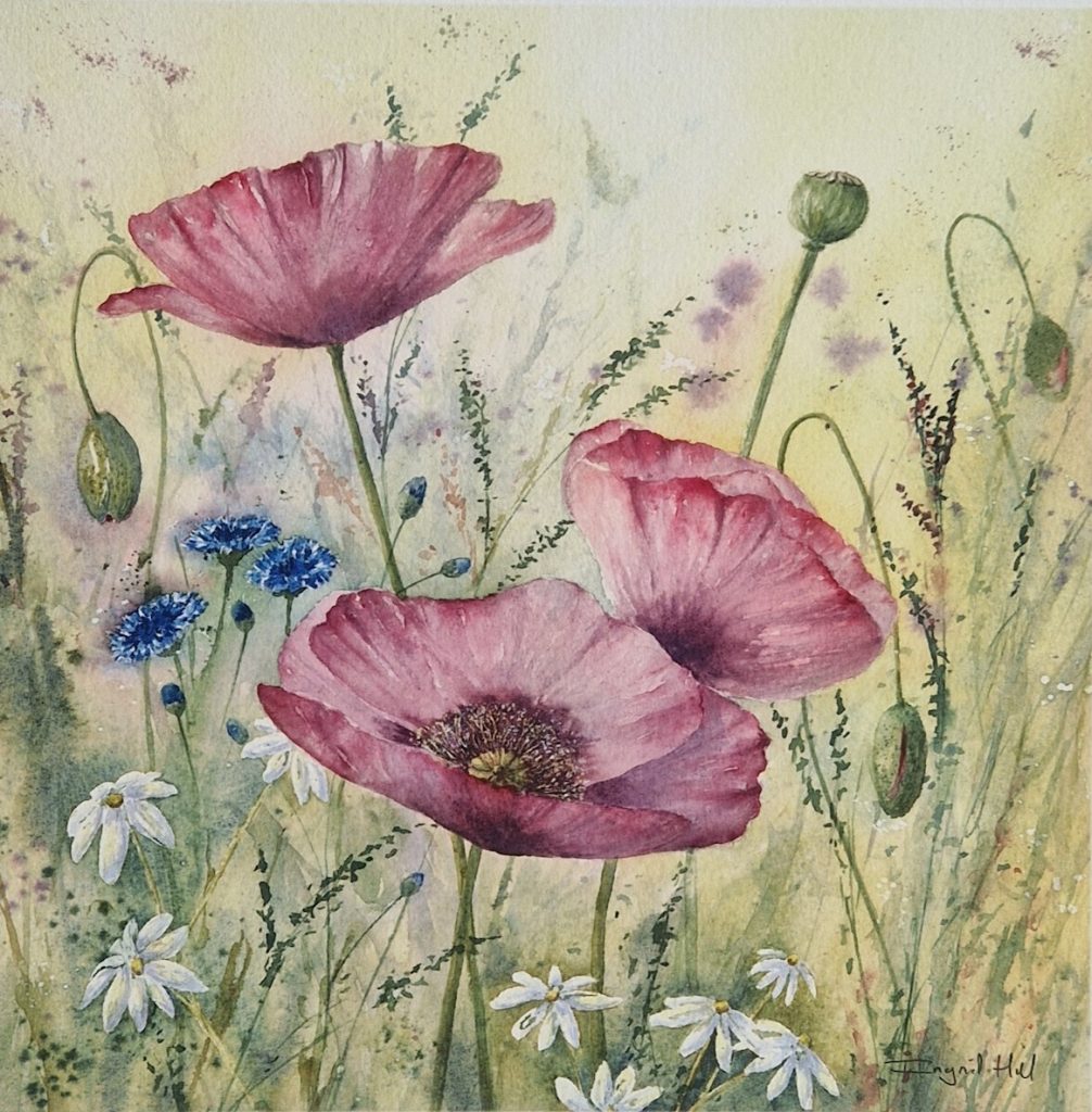 Watercolour and mixed media-artist and tutor - Home - Ingrid Hill Art